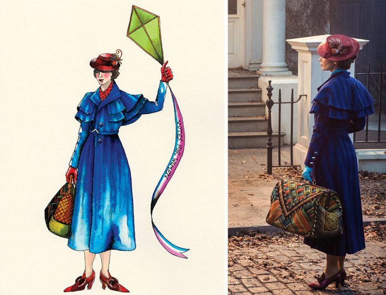 Sandy Powell, Mary Poppins e i costumi ispirati a Ginger Rogers