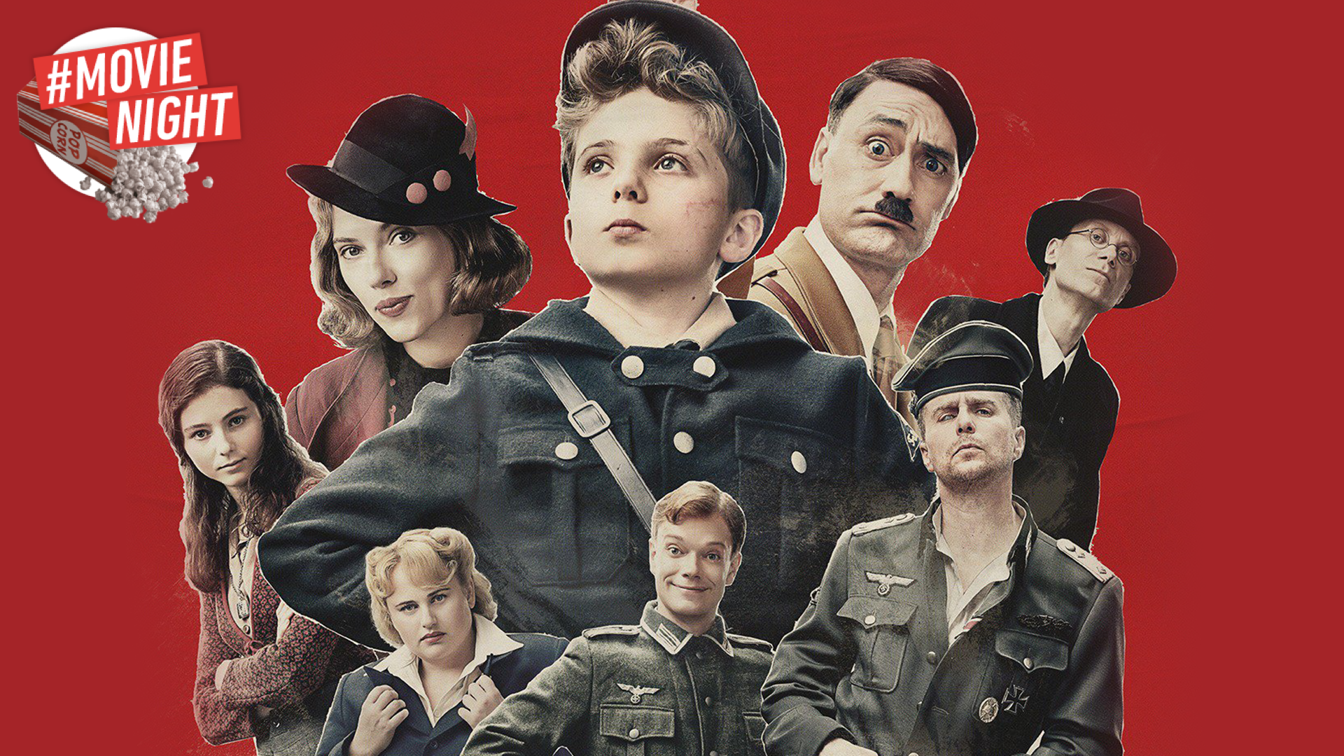 Jojo Rabbit | Scarlett Johansson in una scena in anteprima