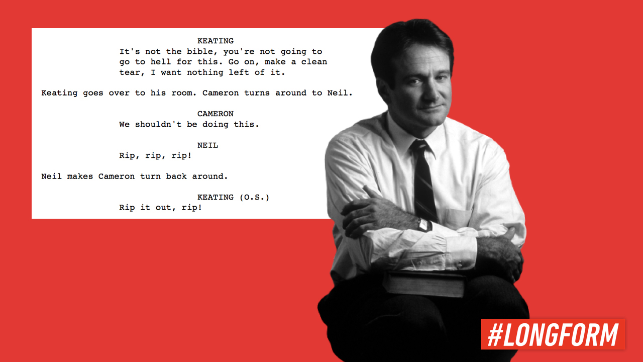 L'attimo fuggente tra Robin Williams e Walt Whitman | HotCorn.com