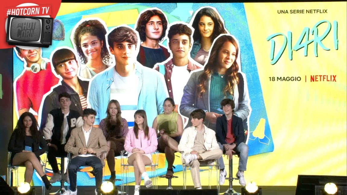 Di4ri: il cast racconta la nuova serie Netflix per ragazzi - HotCorn.com