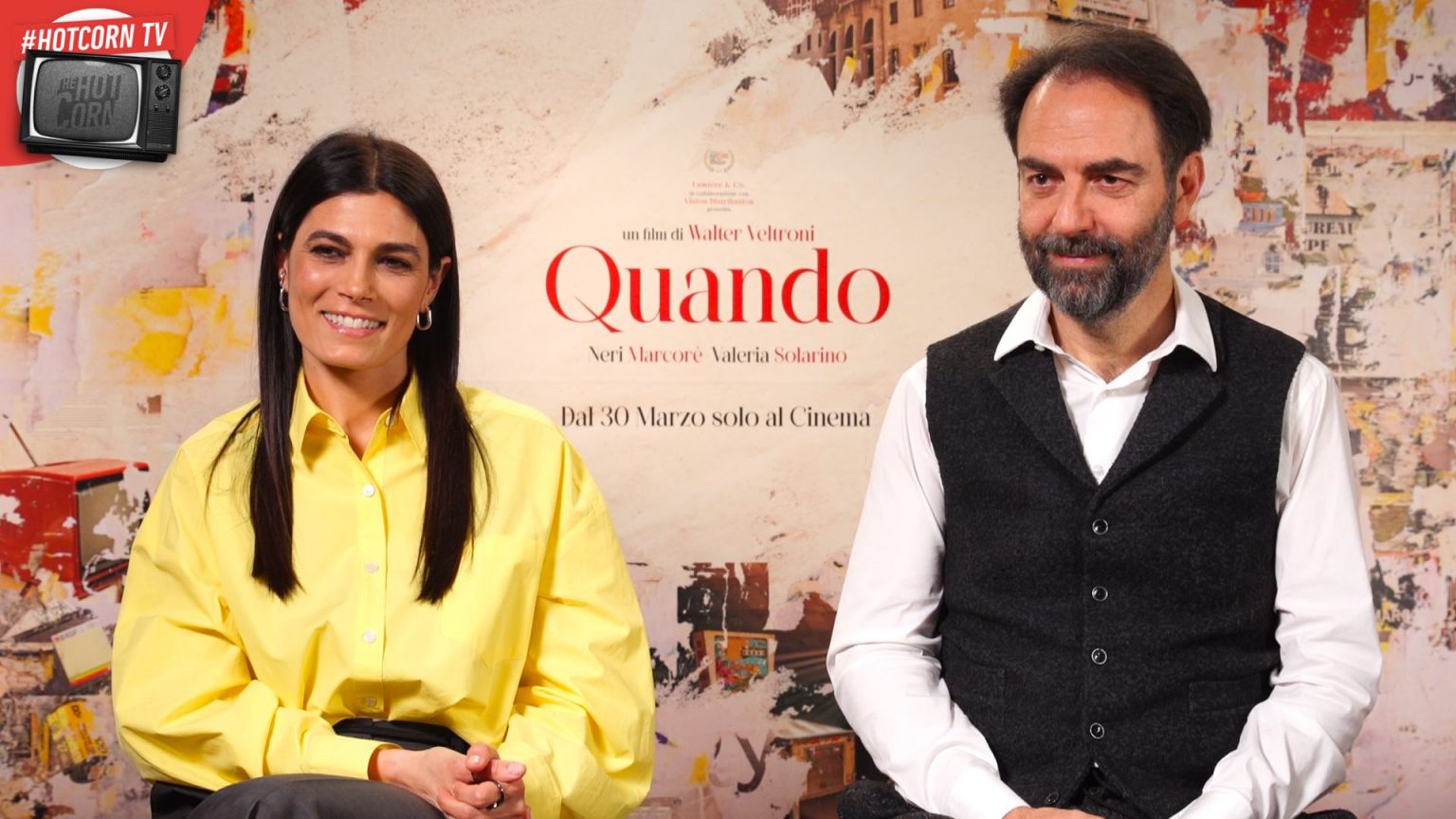 Quando: Neri Marcorè e Valeria Solarino raccontano il film